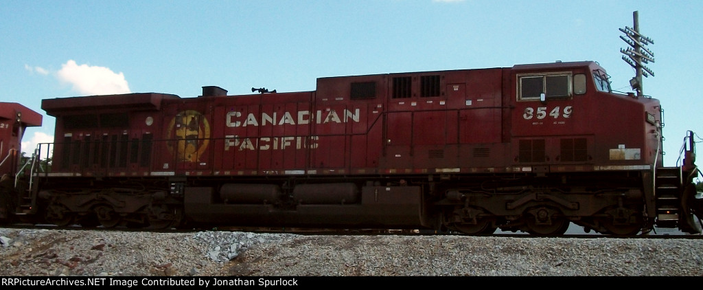 CP 8549, engineer's side, 7-16-2013